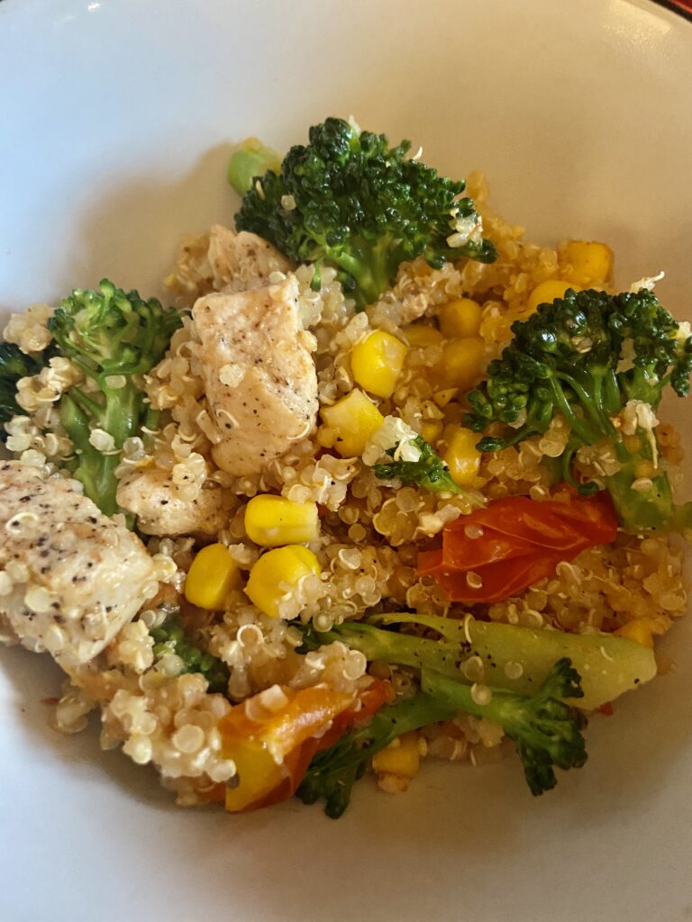 Chicken and Quinoa Skillet · Jess in the Kitchen