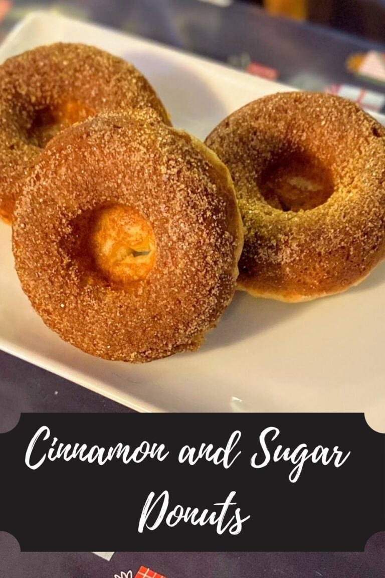 Cinnamon and Sugar Donuts · Jess in the Kitchen