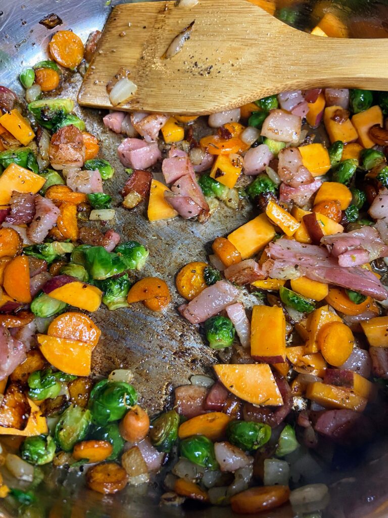 Rice and Pancetta Stuffed Squash · Jess in the Kitchen