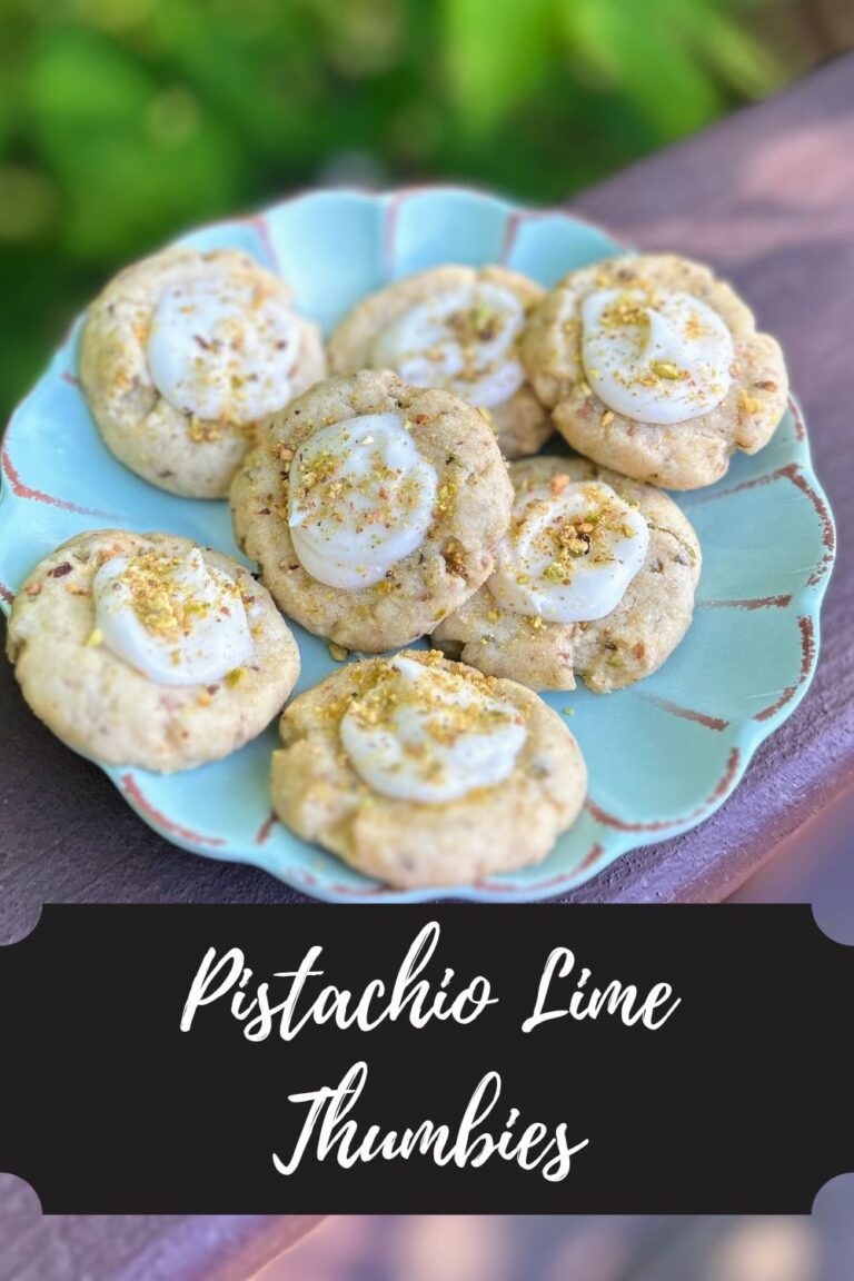 Pistachio Lime Thumbies · Jess in the Kitchen